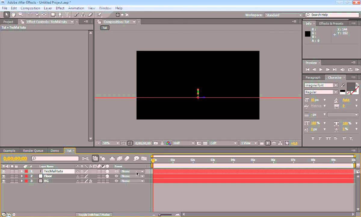 Cast Shadows on Text in After Effects - YouTube