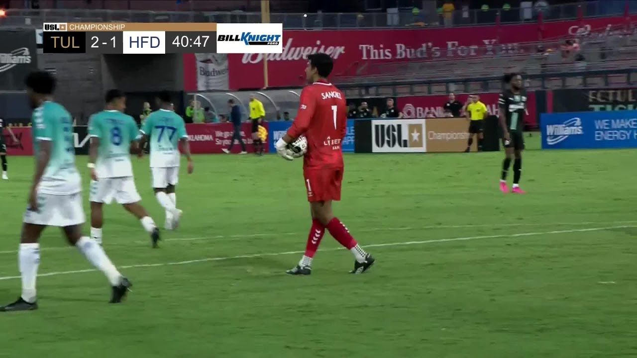 Richard Sánchez with a Goalkeeper Save vs. FC Tulsa - YouTube