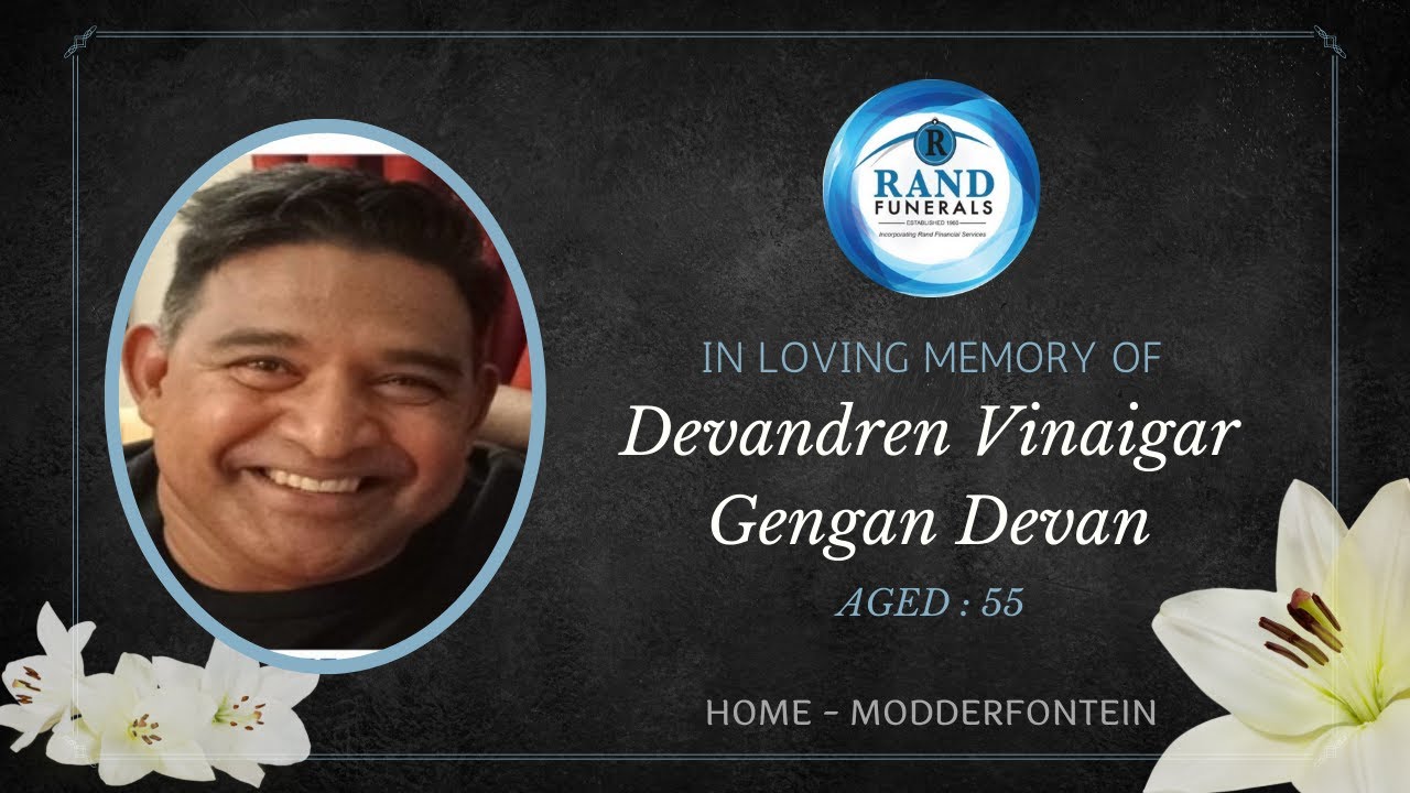 In Loving Memory - DEVANDREN VINAIGAR GENGAN DEVAN (55) **HOME** - YouTube