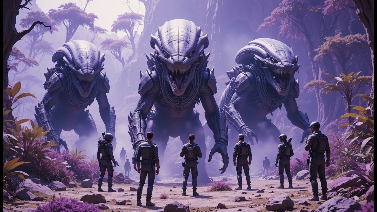 Aliens Terrified To See Humans Feasting on Their Planet's Apex Predator ...