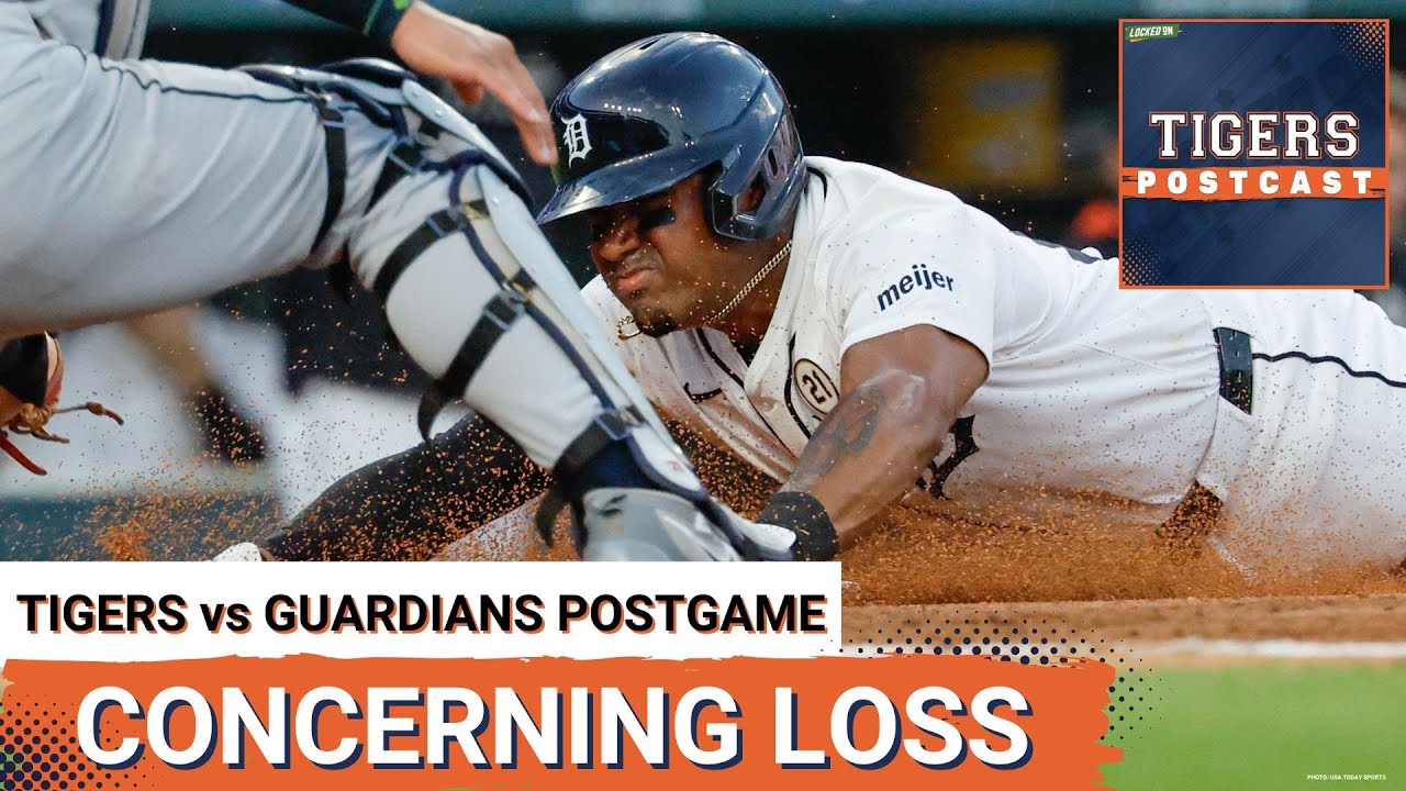 TIGERS POSTCAST: HUGE LOSS! Detroit Tigers LOSE To Cleveland Guardians ...