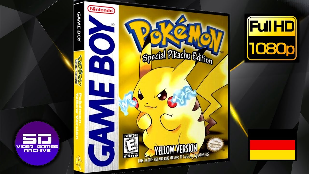 Pokemon Yellow [Special Pikachu Edition] - Full Game [German ...