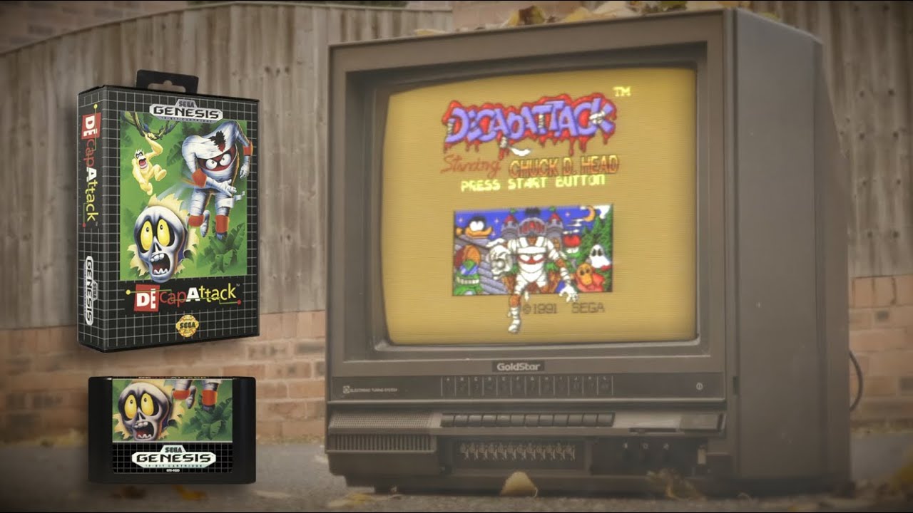 Decap Attack - Sega Genesis - [FULL GAME] - YouTube