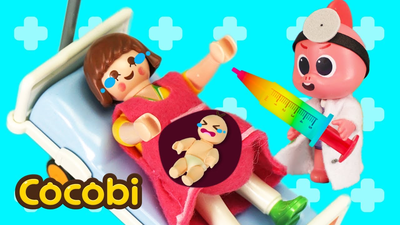 Baby Is Born!😱 Help Mom Deliver a Baby | Cocobi Hospital Stories - YouTube