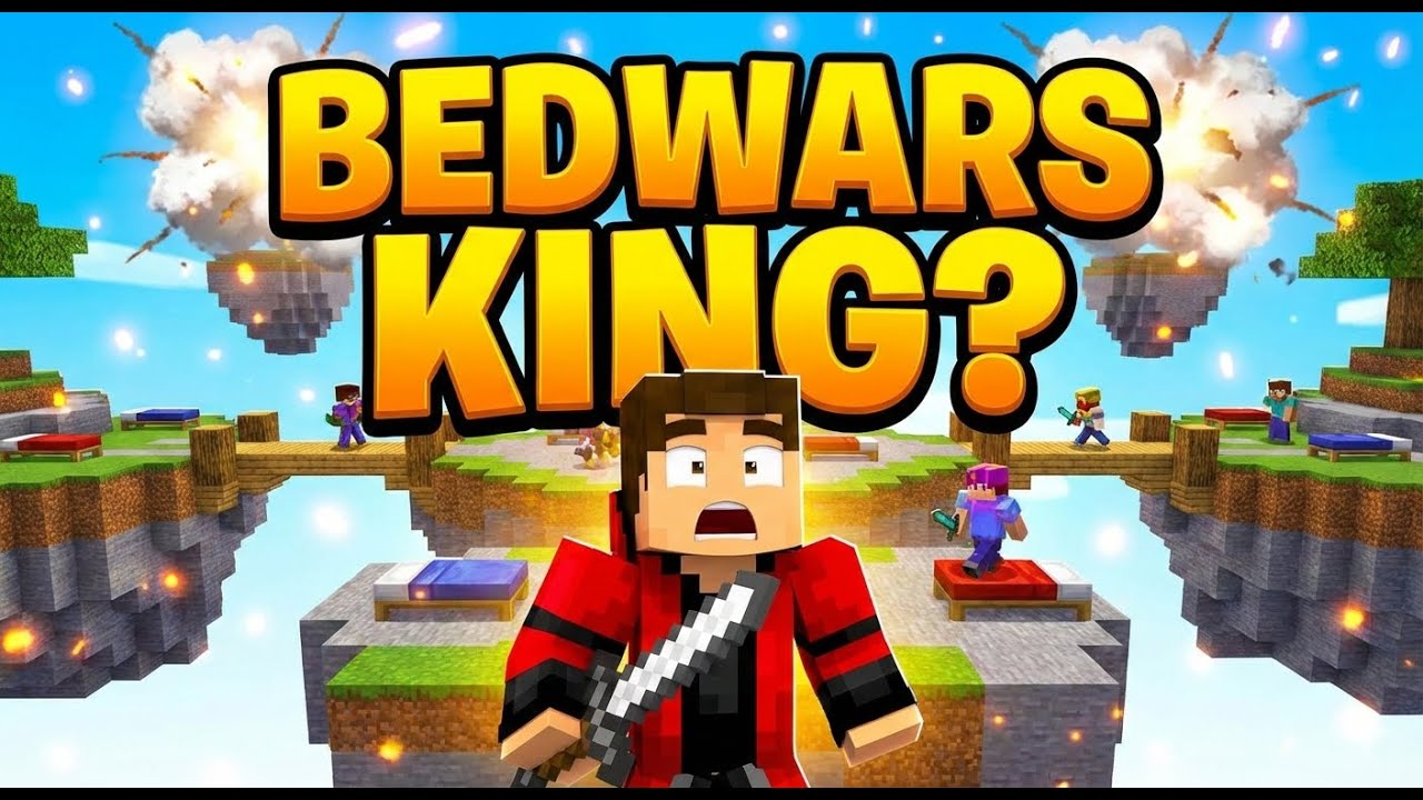 MCFLEET BedWars LIVE 🔥 Rank Push + Insane Clutches 😱 | Minecraft PvP ...