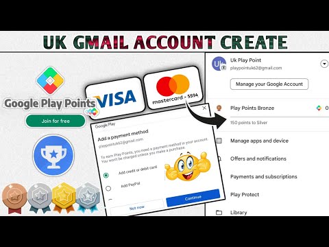 How To Enable UK Google Play Point | How To Create UK Gmail Account 2023