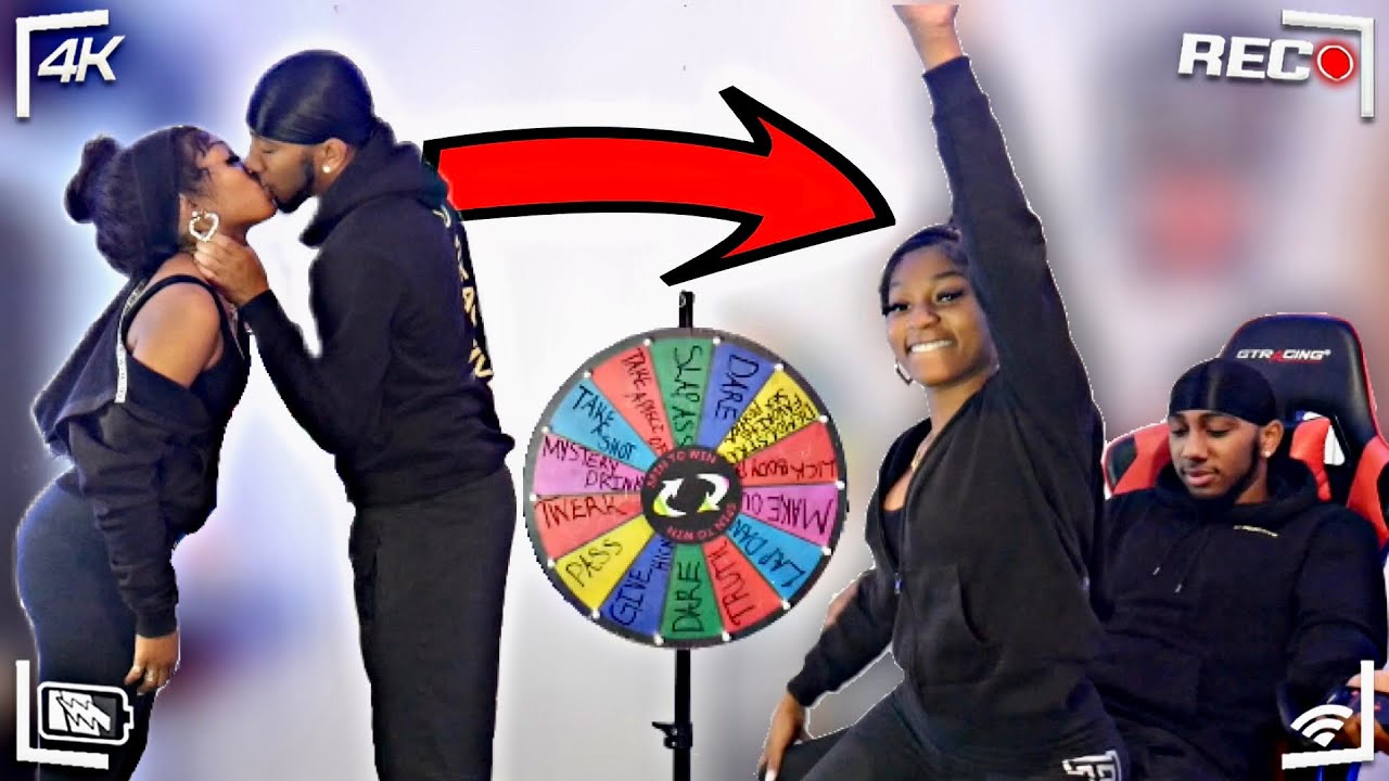 Mystery Spin The Wheel Challenge W/ Girlfriend!! **Things Got Juicy** 😳 - YouTube