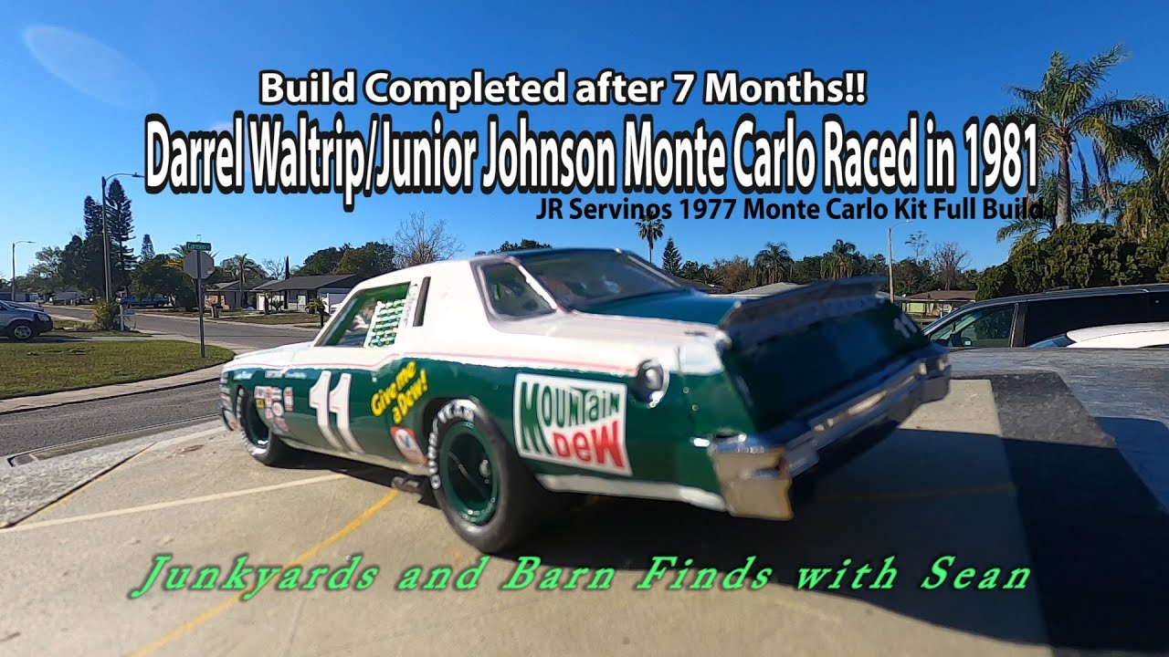 Darrel Waltrip 1981 Mountain Dew Monte Carlo / Junior Johnson NASCAR ...