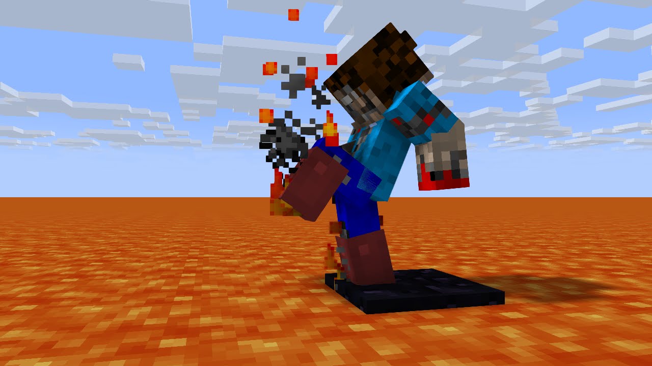 Command Blocks: Lava Walker [working 1.8 and 1.9] - YouTube