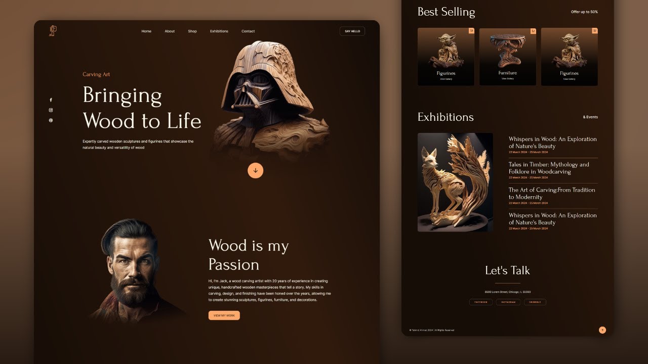 🔥build A Complete Responsive Website Using Html Css And Javascript 4547