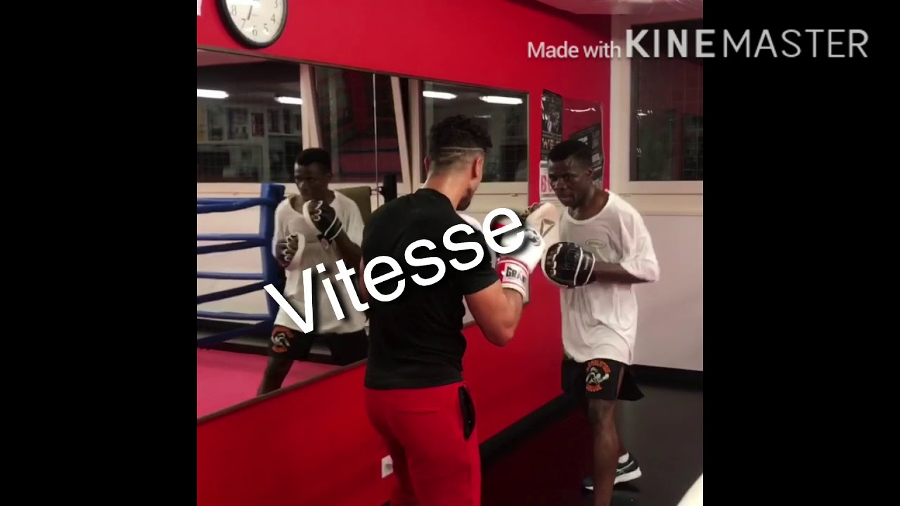 Entraînement boxe graidia khalid - YouTube
