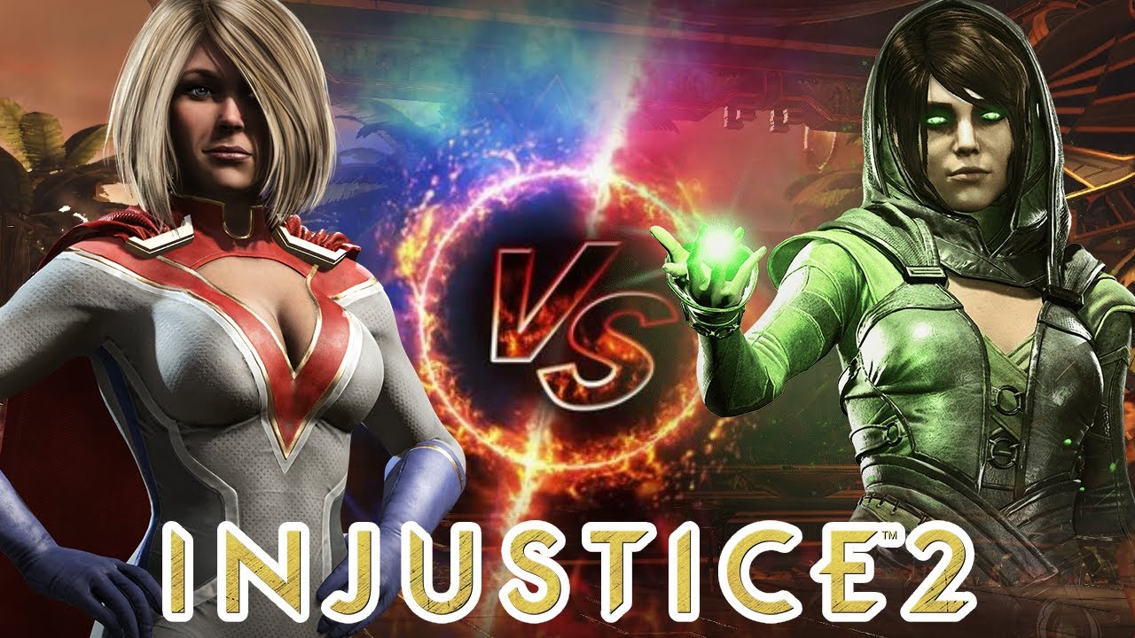 Injustice II Supergirl vs Enchantress Games Channel - YouTube