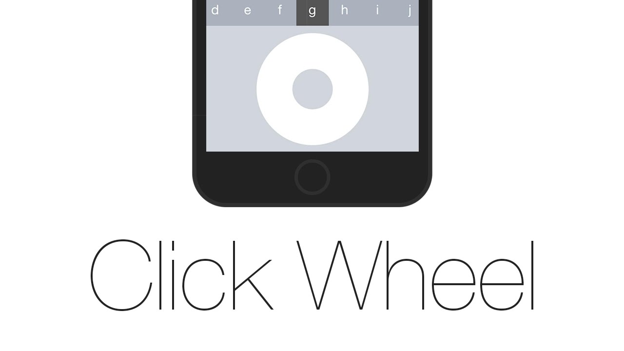 App: คีย์บอร์ด Click Wheel - YouTube