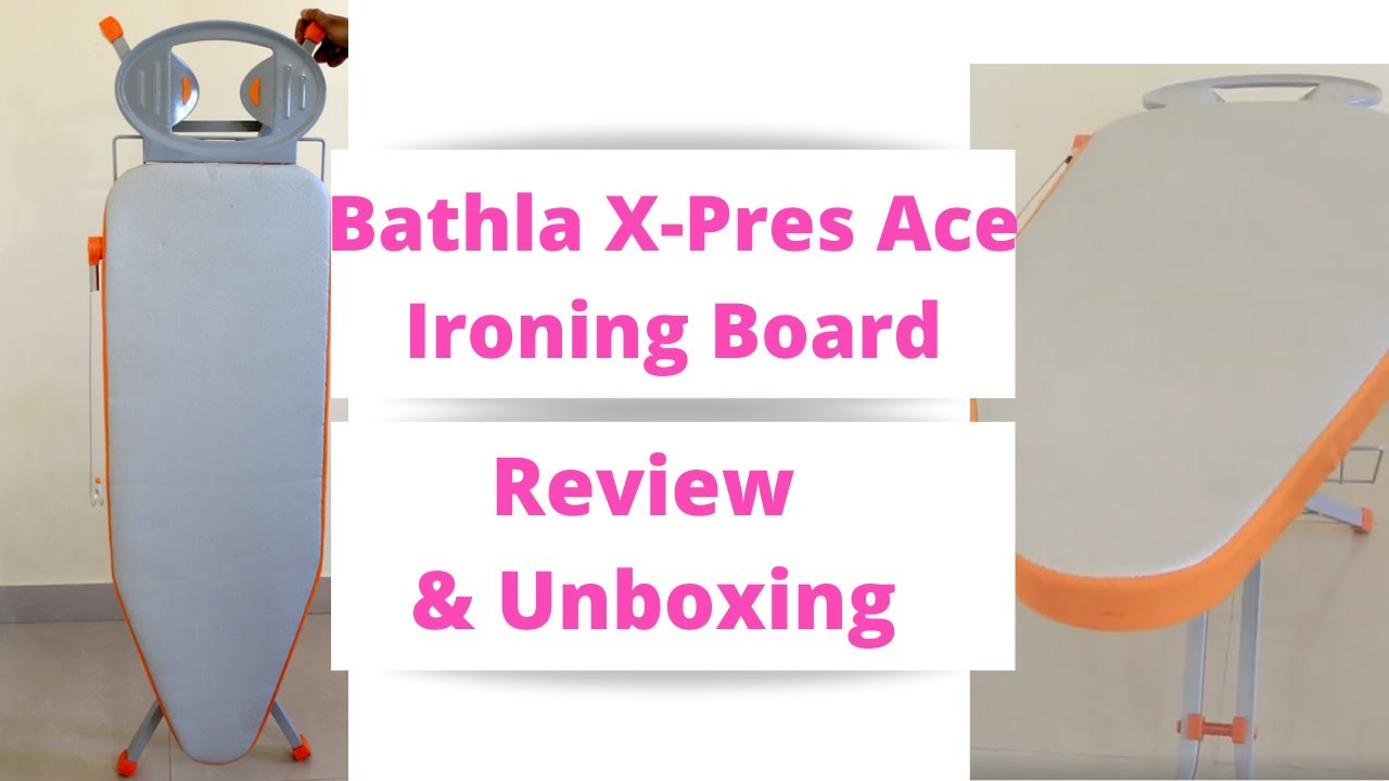 Bathla X-Pres Ace - Large Foldable Ironing Board with Aluminised ...