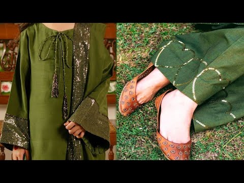 Most popular { farsi salwar } poncho design | handwork embroidery - YouTube