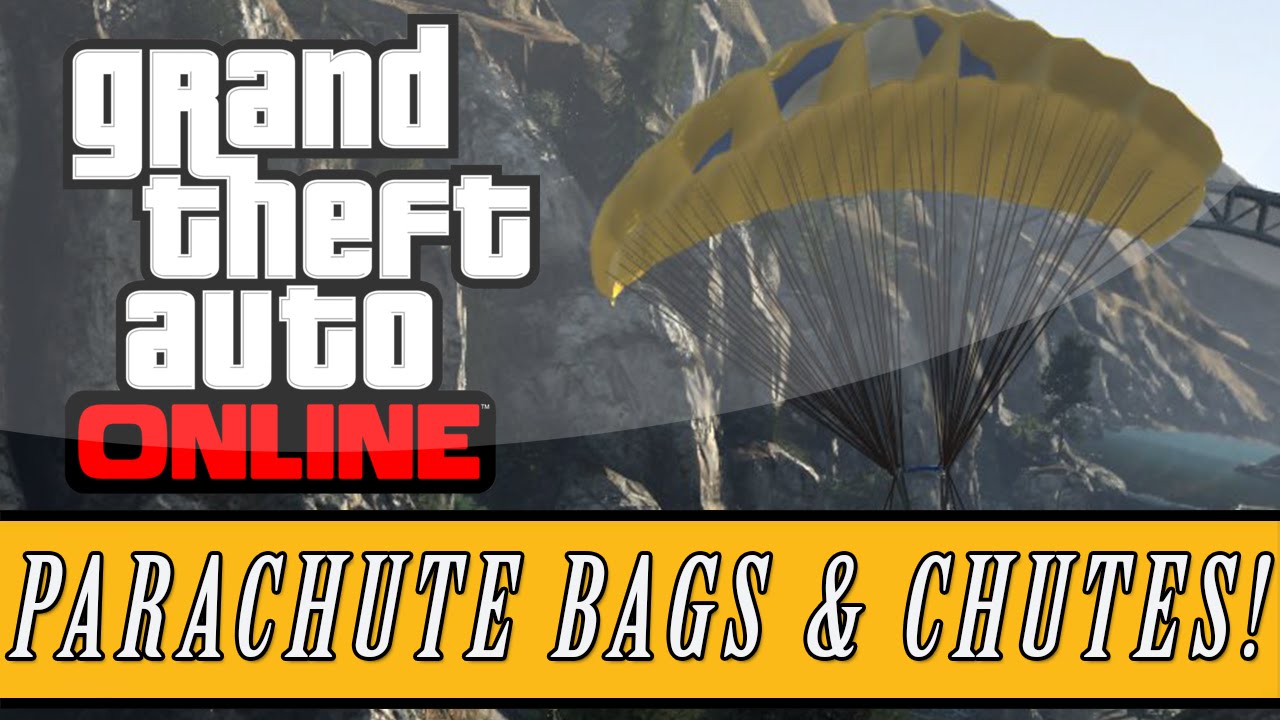 GTA 5: Flight School Update DLC | NEW Parachute Bags & Chutes - Patch 1 ...