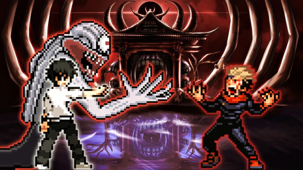 😈Yuta Okkotsu(new) VS Yuji Itadori V1 in Jump Force Mugen - YouTube