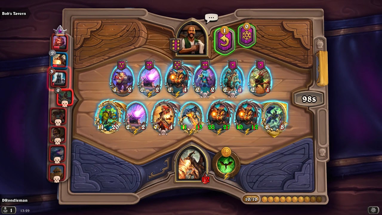 Invincible Lich King - Hearthstone Battlegrounds bug. - YouTube