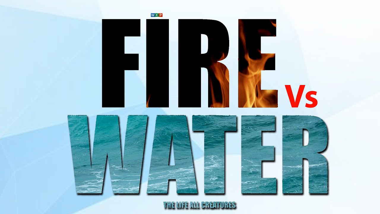 Water Vs Fire in PowerPoint | #wxp #powerpoint #wordexcelpowerpoint ...