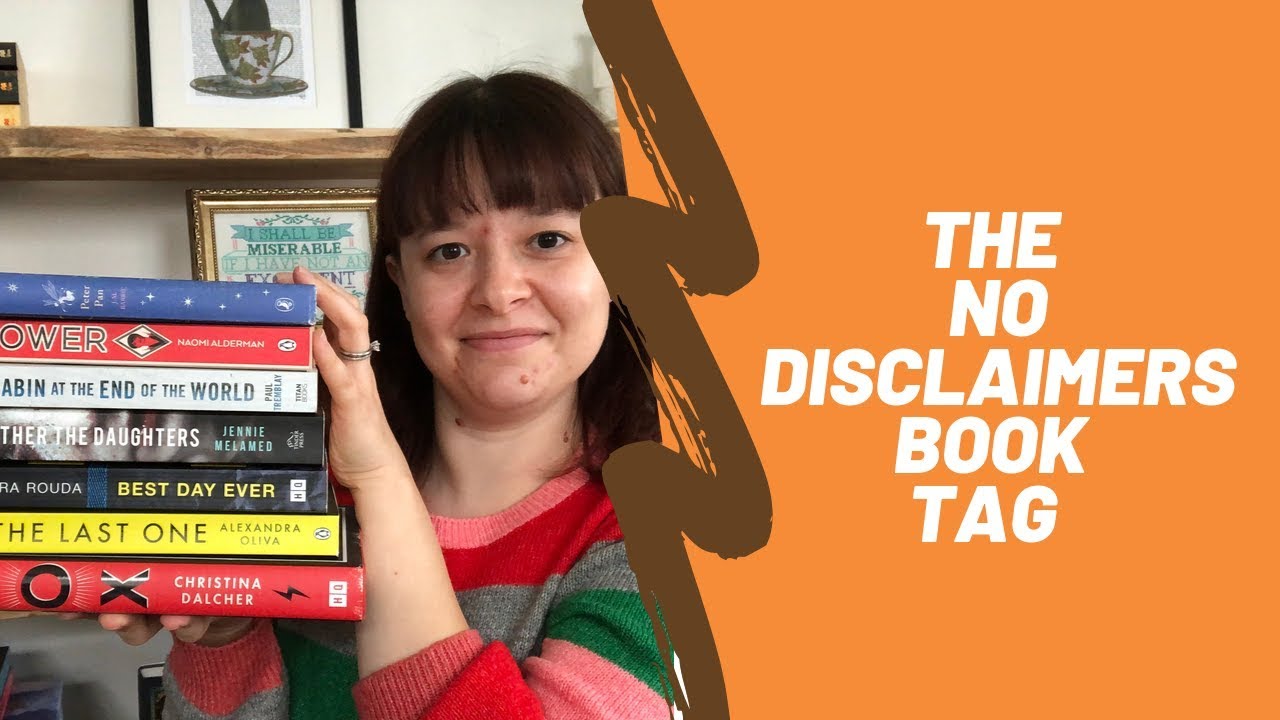 THE NO DISCLAIMERS BOOK TAG - What Victoria Read - Booktube - YouTube