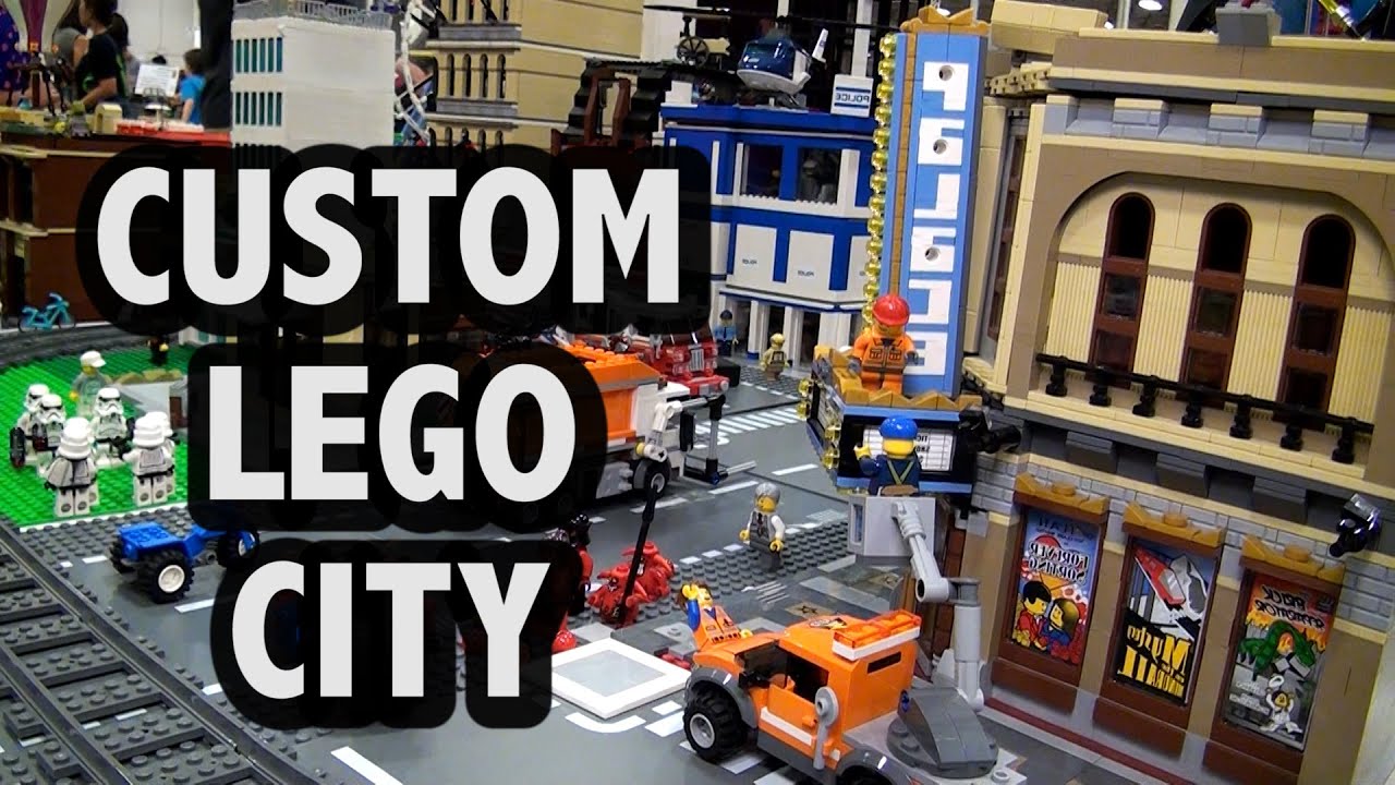 LEGO New Brick City | BrickFair Virginia 2016 - YouTube