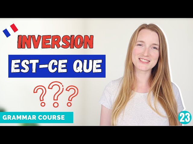Complete French Grammar Course - French Online Language Courses | The ...