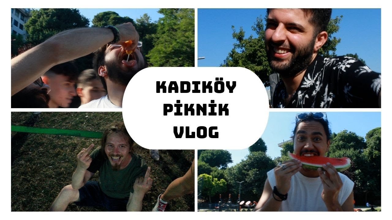 Vlog | Kadıköy'de Piknik - Moda Sahil - YouTube