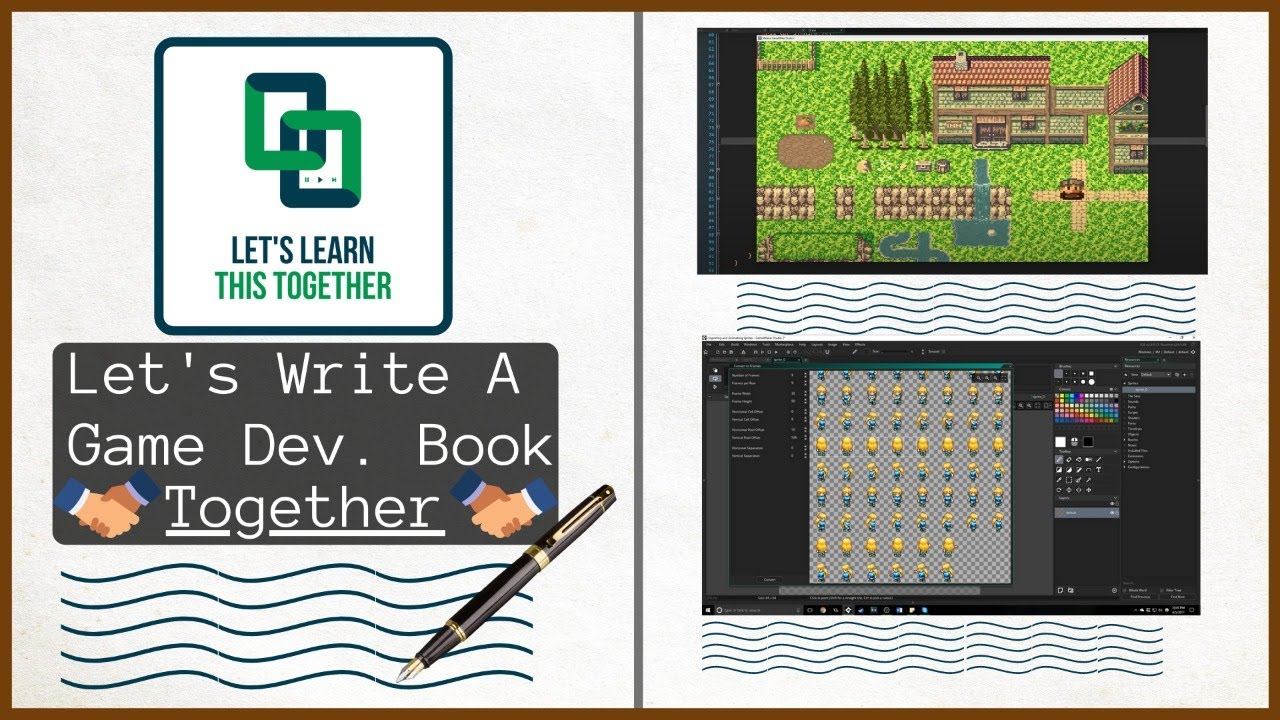 Let's Write A Game Dev. Book Together - YouTube