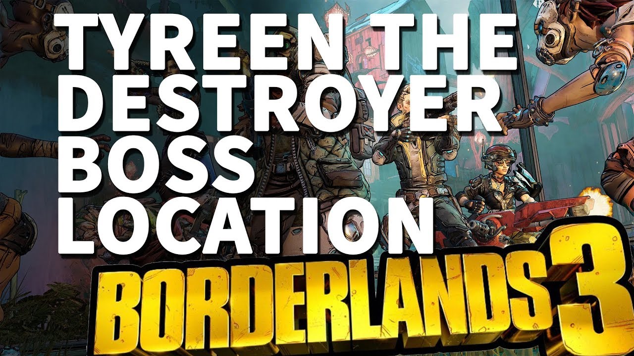 Tyreen the Destroyer Location Borderlands 3 (Tyreen Location) - YouTube