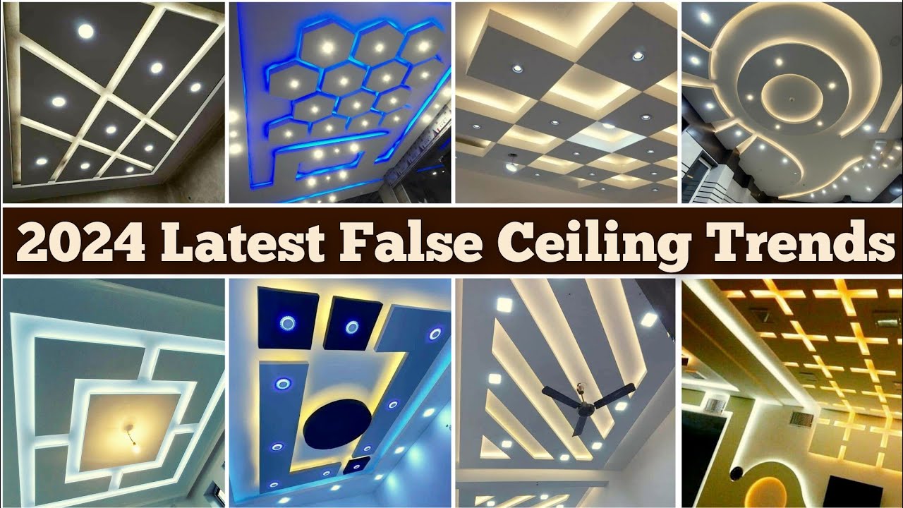 101 New Model False Ceiling Design Trends 2024 for Home interior - YouTube