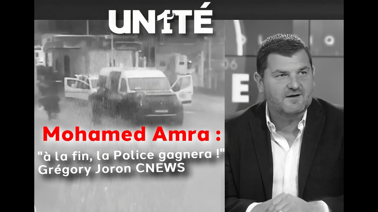 Mohamed Amra : "À la fin, la Police gagnera !" Grégory Joron CNEWS ...