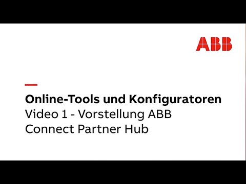 Vorstellung ABB Connect Partner Hub - YouTube