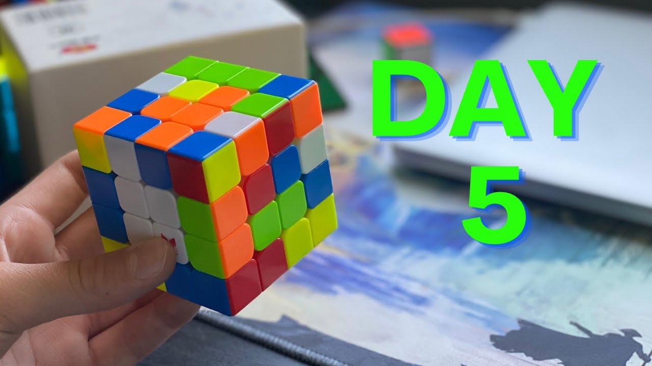 4x4 ONE TURN A DAY challenge - 5 - YouTube