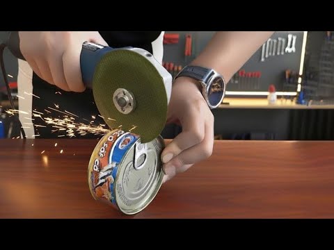 Cut Tin can Every house needs this and no one does it ! Creation Tips