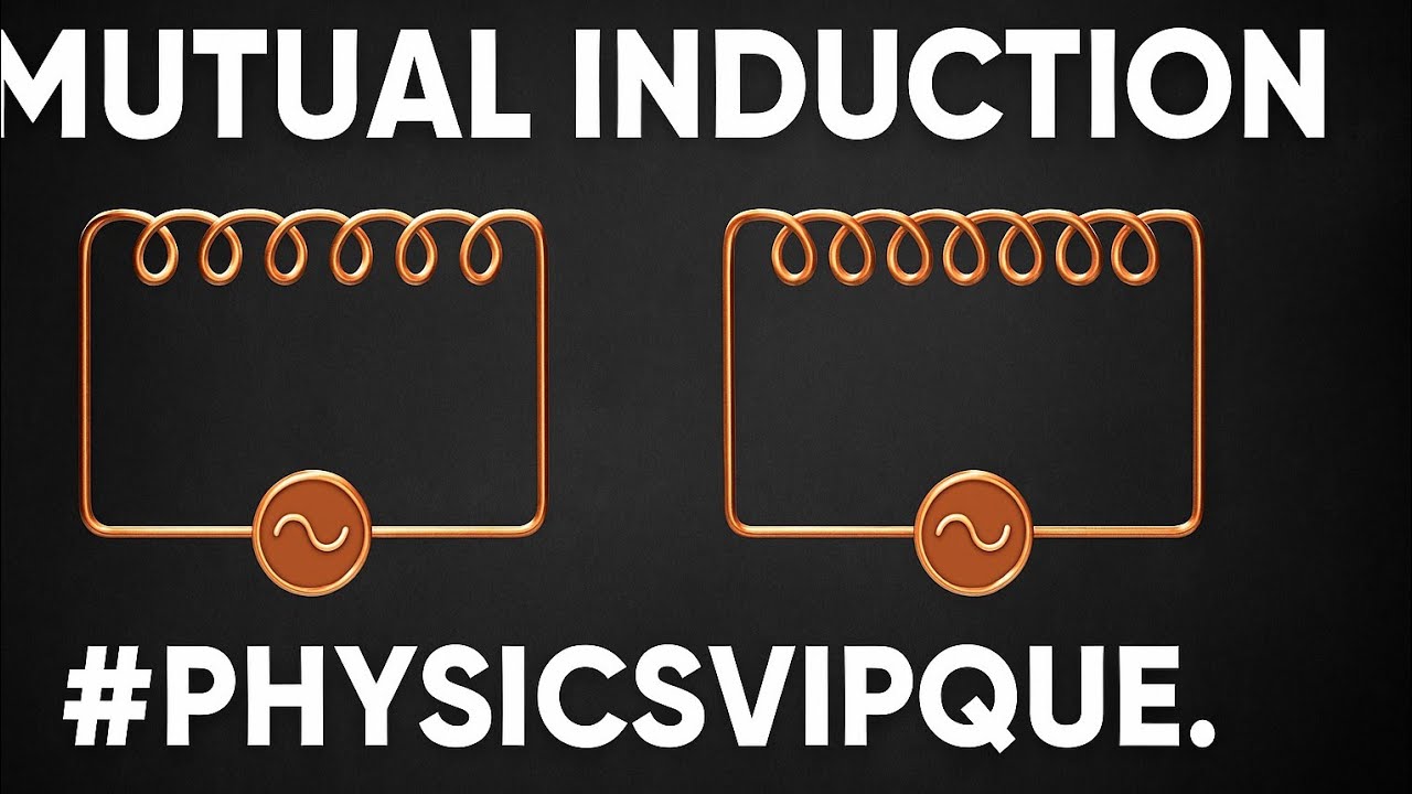 Mutual Induction #physics #importantquestions #upboard #mpboard - YouTube