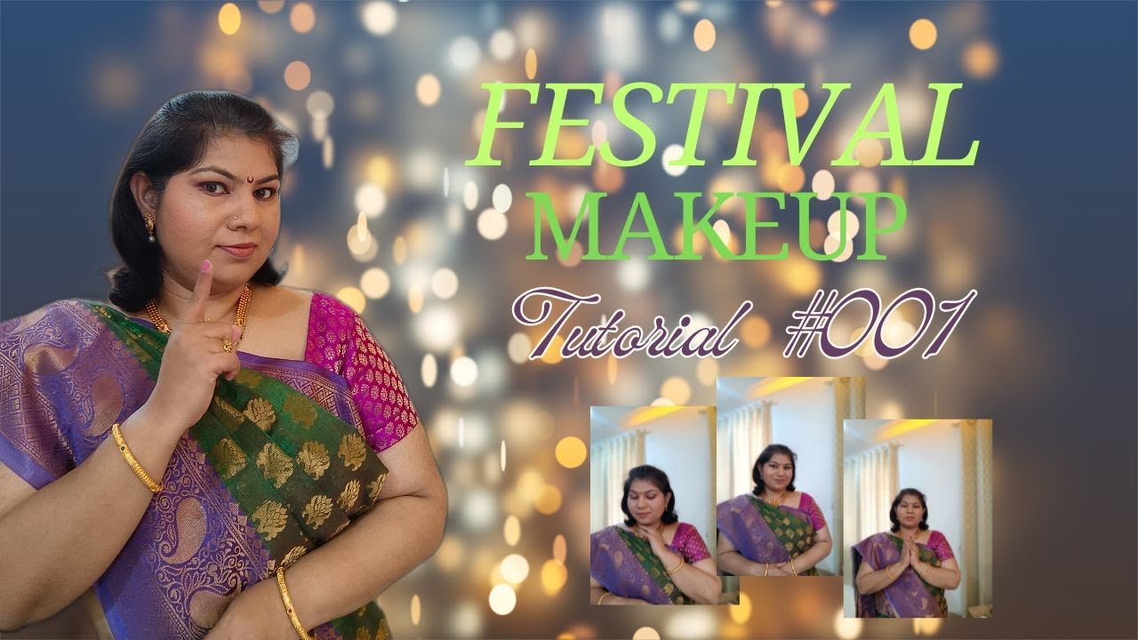 Festival Makeup Look Tutorial #001 - YouTube