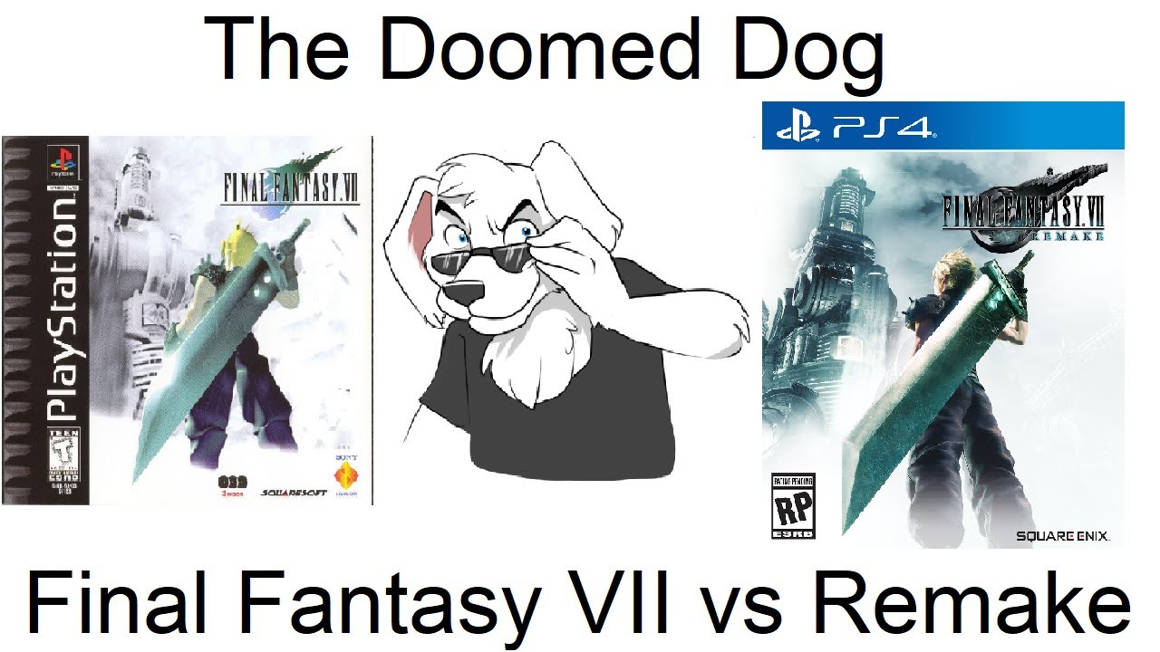 The Doomed Dog: Final Fantasy VII vs Remake - YouTube