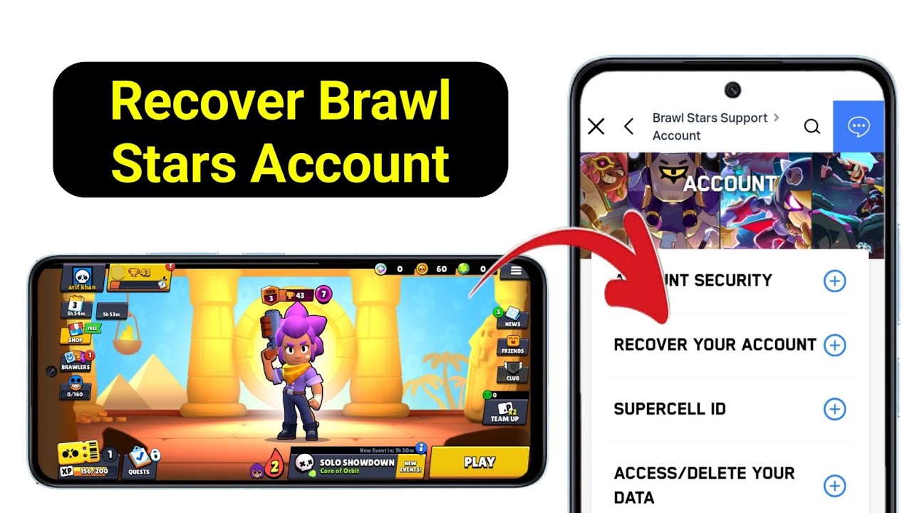 How To Recover Brawl Stars Lost Account || Recover Old Brawl Stars ...