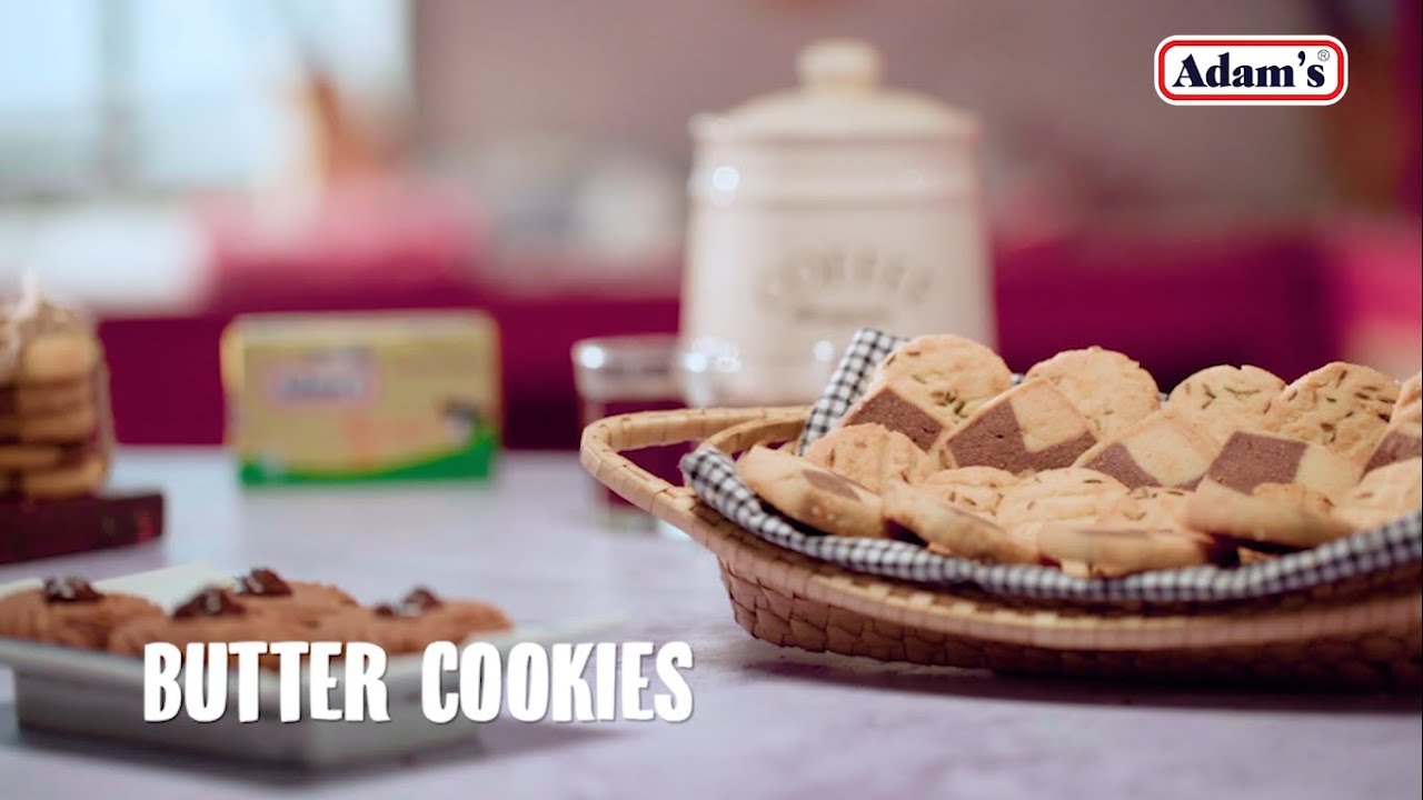 Butter Cookies recipe by Adam's Milk Foods - YouTube