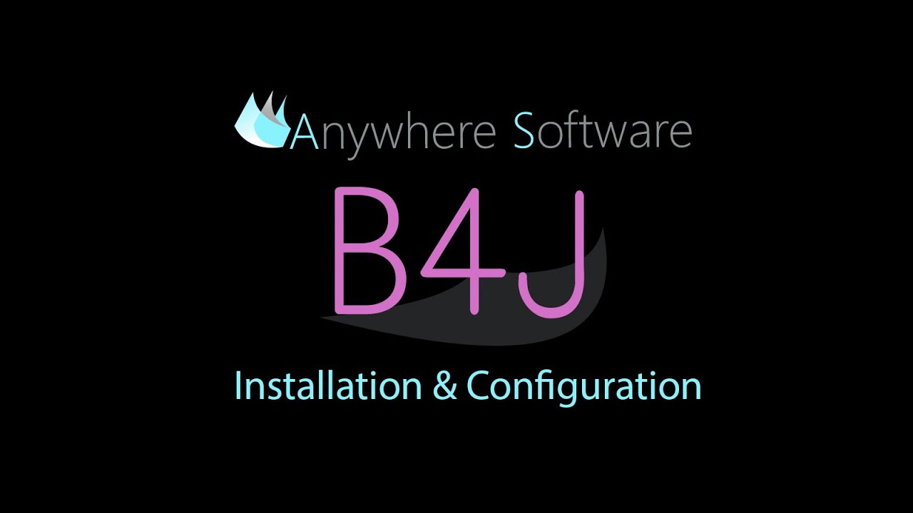 B4J - Installation & Configuration - YouTube