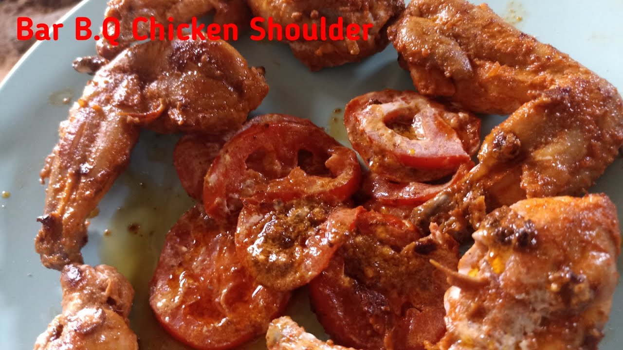 BBQ Chicken Shoulder - YouTube