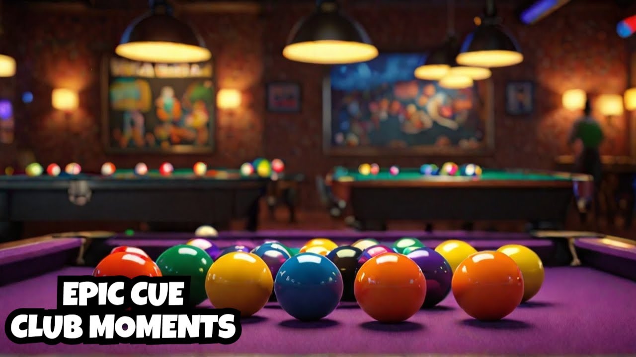 Cue Club 2 Amazing match (Tricky shots) - YouTube