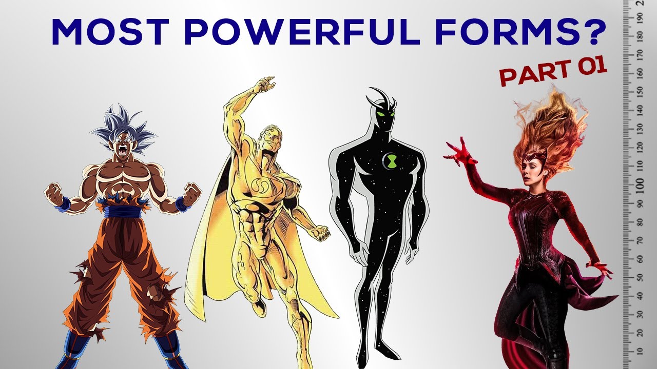 Most Powerful Forms of Superheroes? (Part 01) - YouTube