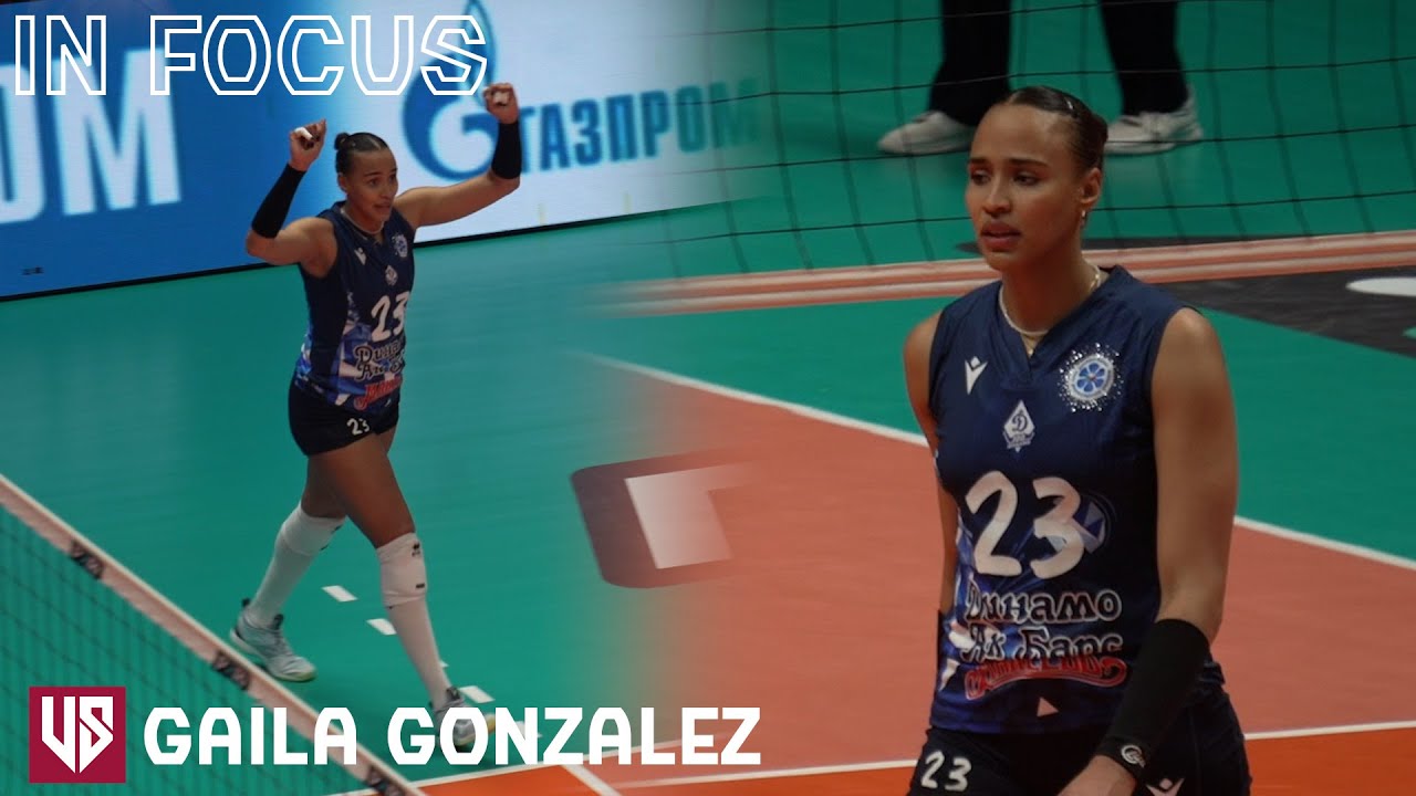 Gaila Gonzalez | Beautiful Volleyball Girl | In focus - YouTube