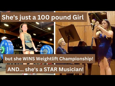 AMAZING 100-Pound Girl/Champion "Iron Man" Winner AND World-Class ...