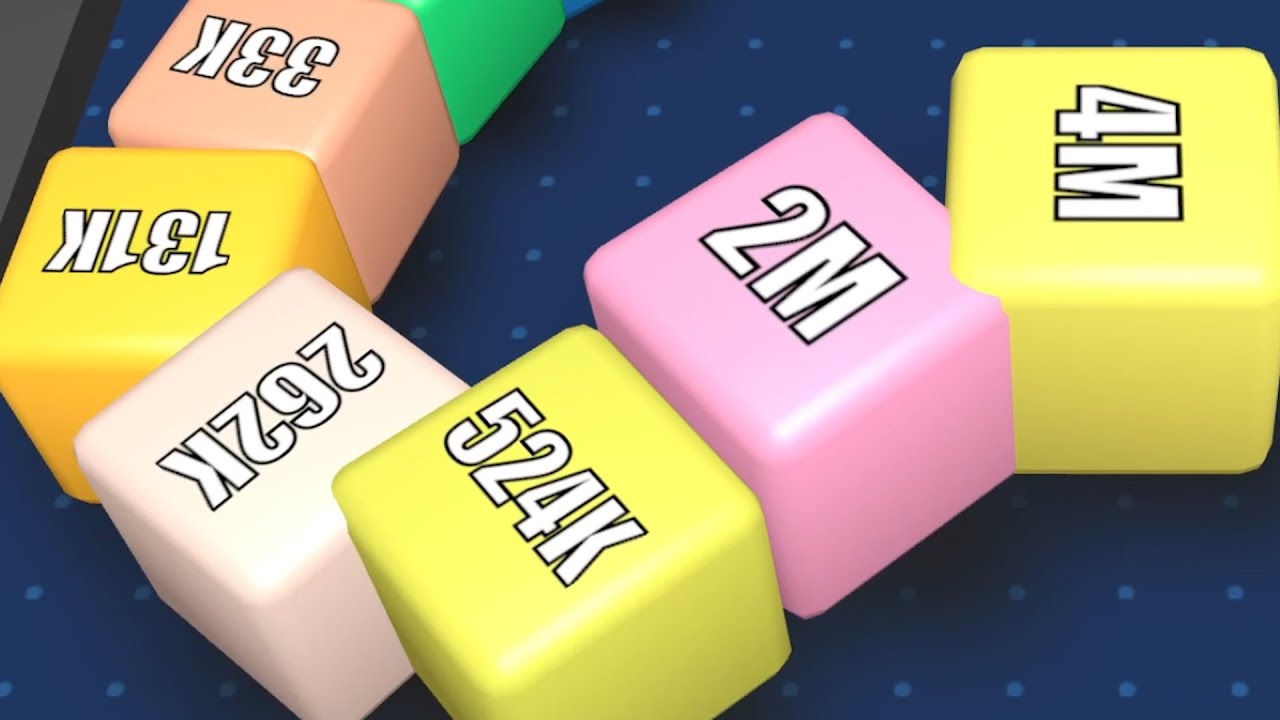 Cubes 2048.io Game 🎲 How to play 🎲 Gameplay - YouTube