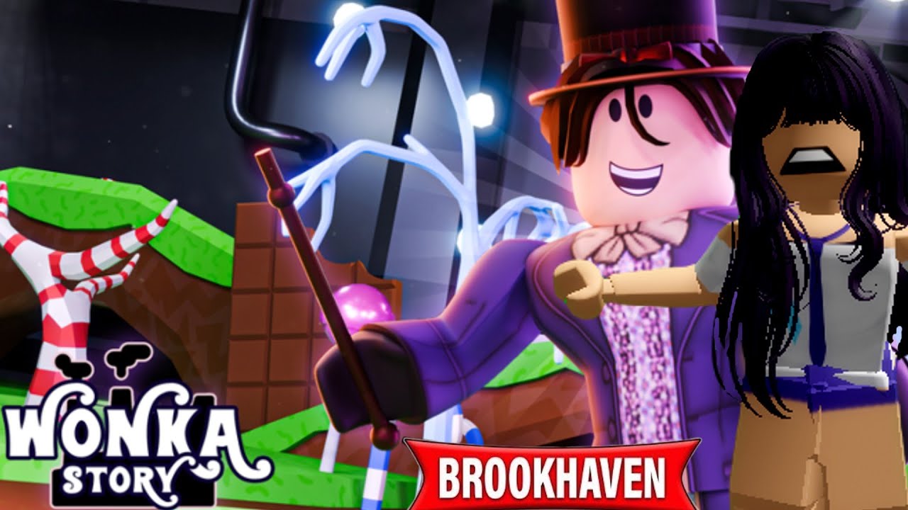 A FANTÁSTICA FÁBRICA DE CHOCOLATE 🍫 HISTORINHA BROOKHAVEN 🏡RP | Roblox ...