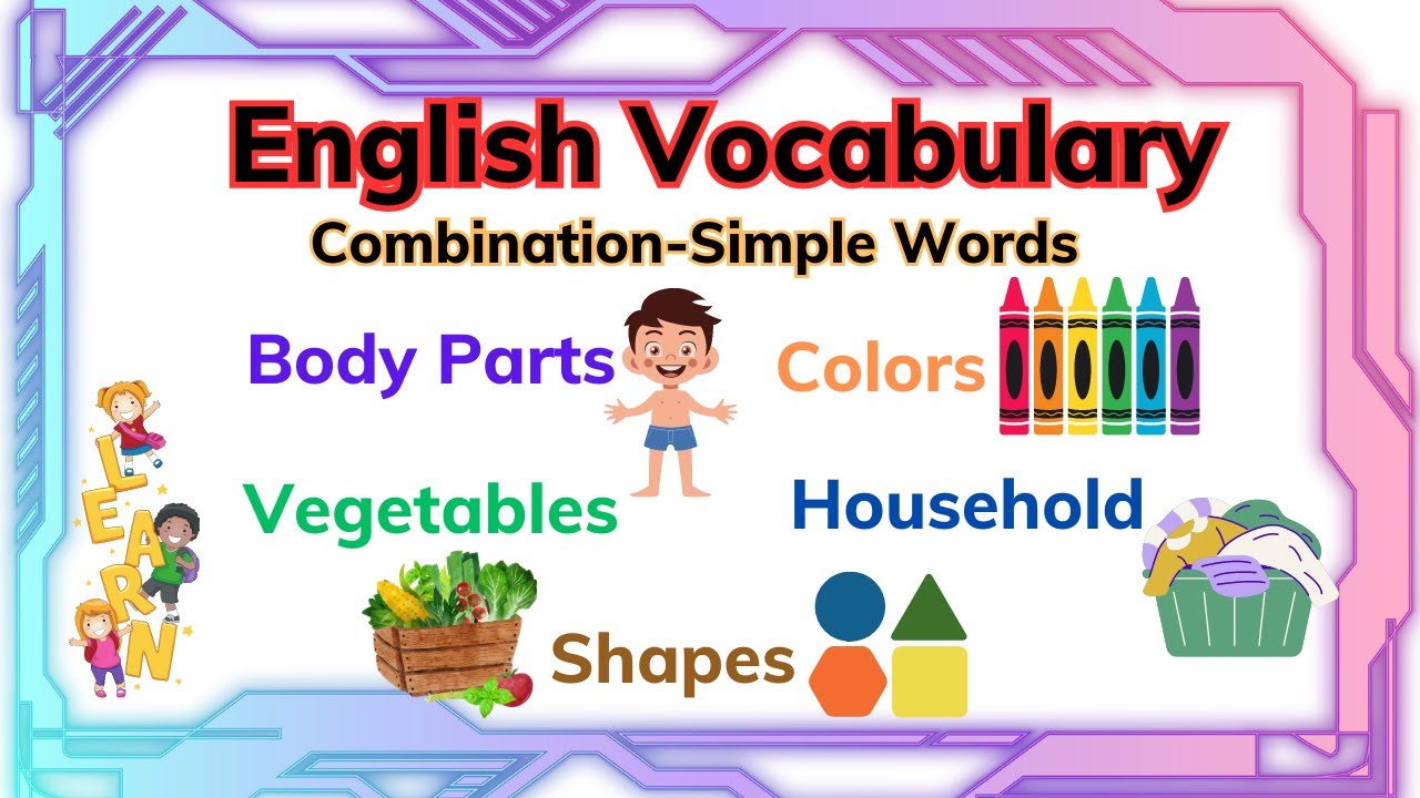 Simple Words | Learn to Identify Words for Toddlers | Essential ...