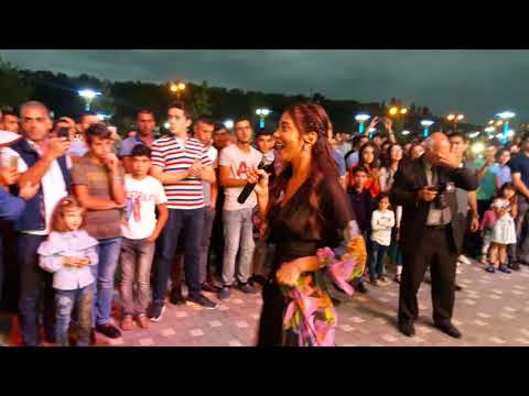 Nejla Şaka gibi 25 avqust Quba Asan Heyat Kompleksi xalq konserti 25.08.2018