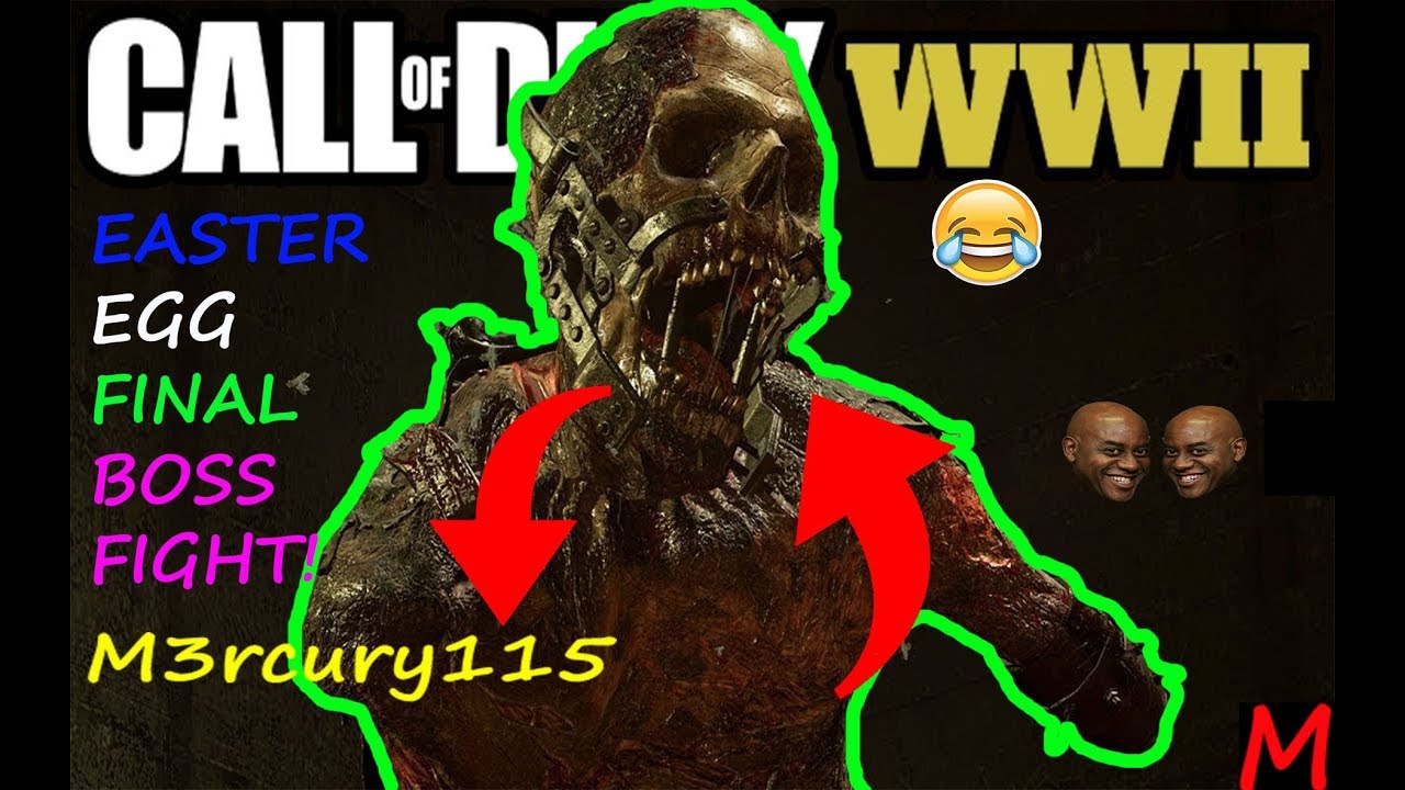 COD WW2 ZOMBIES 'FINAL BOSS FIGHT!!!' Easter Egg attempt Finale - YouTube